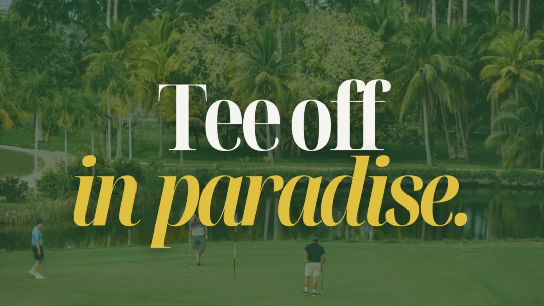From Beach Days to Tee Times with Gecko Vacations and Balam Golf ...